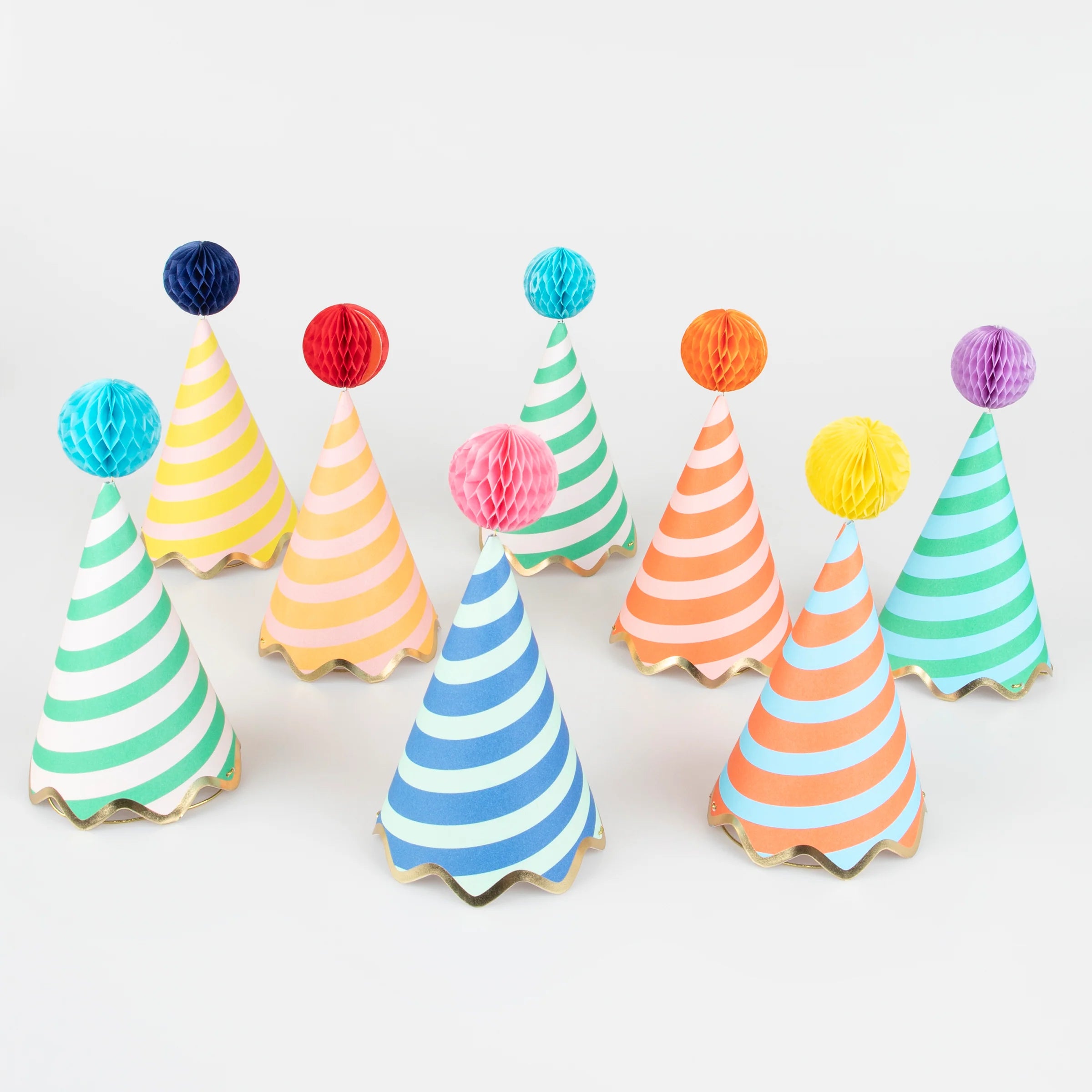 Stripe Party Hats – Salty Soirée
